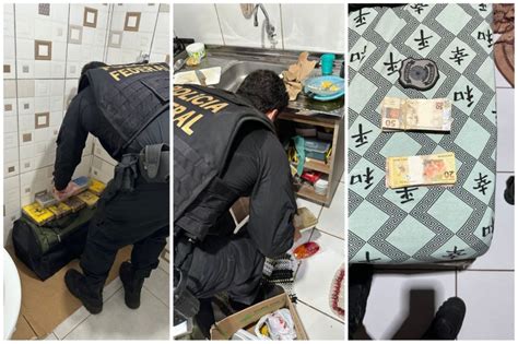 Pf Prende 2 Traficantes E Acha 60 Quilos De Cocaína Numa Casa Em Vg