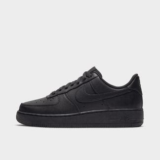 Nike Womens Air Force 1 07 Black Black Jd Sports