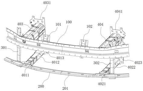 一种汽车前缓冲横梁总成结构的制作方法