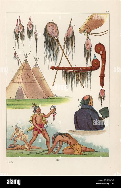 Native American With Scalps Fotos Und Bildmaterial In Hoher Auflösung