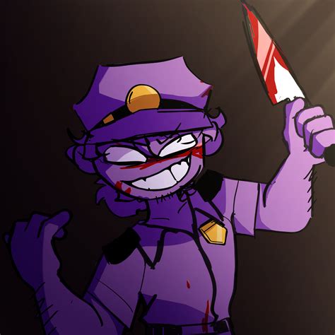 Purple Guy William Afton Art By Idk180109 On Deviantart