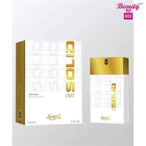 Sapil Solid Oud Perfume For Men 100ml Beauty Box