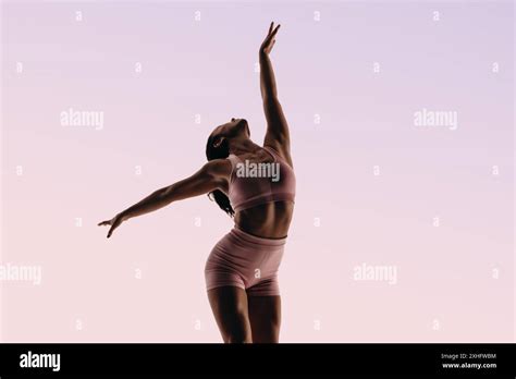Talented Dancers Technique And Artistry Shining Through As She