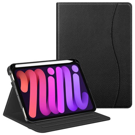 Fintie Case For Ipad Mini 7 A17 Pro 2024 Ipad Mini 6 2021 Multi Angle Folio Smart Stand