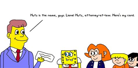 Lionel Hutz Meeting Elvis Spongebob Wally And St By Mjegameandcomicfan89 On Deviantart