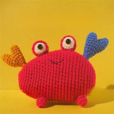 Crochet Crab Pattern T Or Decor Diy Crafts