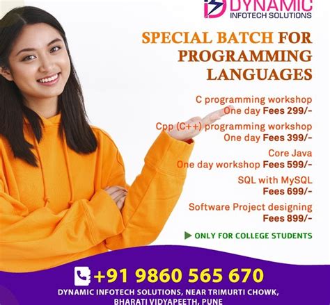 Python Language Classes In Bharati Vidyapeeth Pune