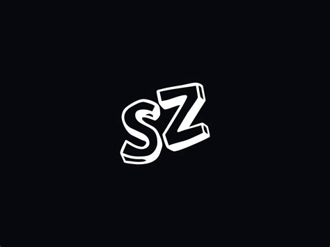 Alphabet Sz Logo Image Creative Sz Letter Logo Icon Vector 21496733