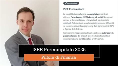 Isee Precompilato 2025 Tutorial Guida Come Fare Cintia Andrea