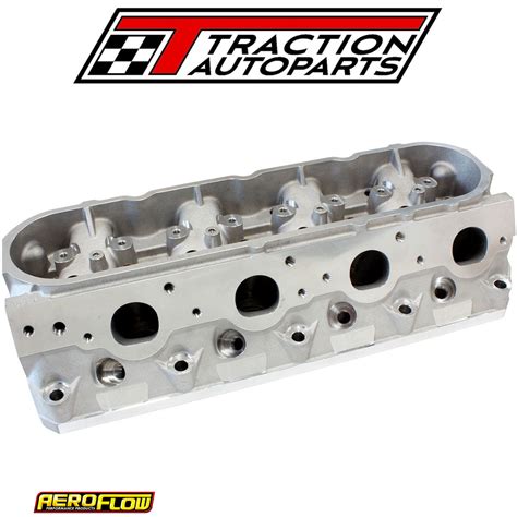 Aeroflow Bare Gm Ls 4 Bolt 276cc Aluminium Cylinder Heads With 70cc Ch