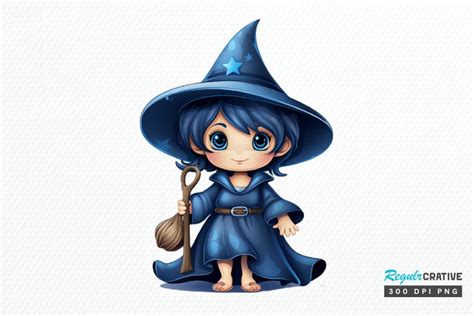 Cute Sorcerer Png Clipart