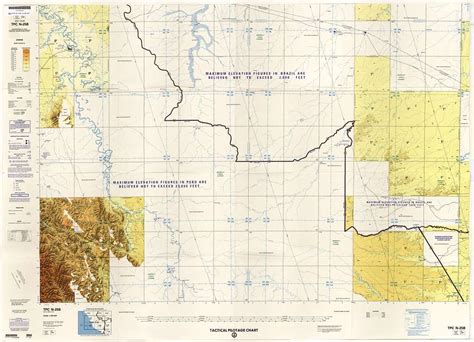 Tpc N 25b Bolivia Brazil Peru Us Defense Mapping Agency Aerospace