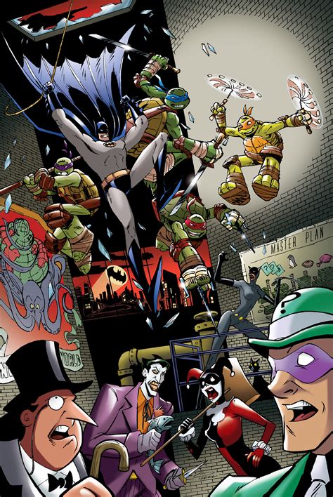 Ian Chase Nichols Batman And Teenage Mutant Ninja Turtles Adventures