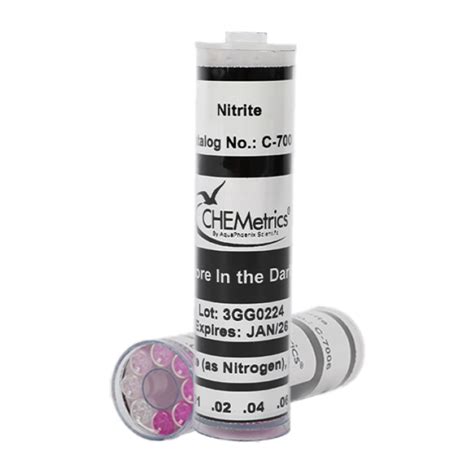 Exploring The C 7006 Nitrite Low Range Comparator Kit