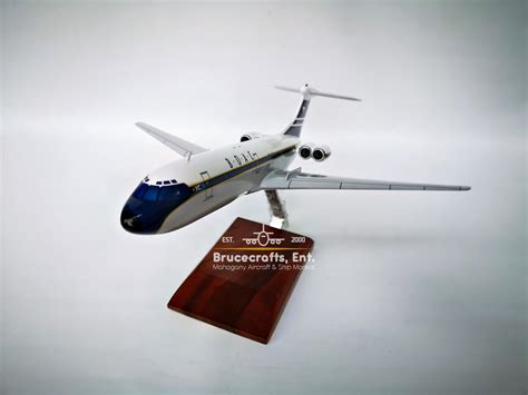 Boac Vickers Vc10 Aircraft Model Mahogany Wooden Aircraft Models Boat And Ship Models Handmade