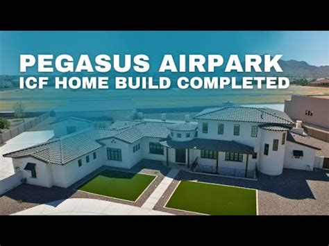 Pegasus Airpark Icf Home Completed Youtube