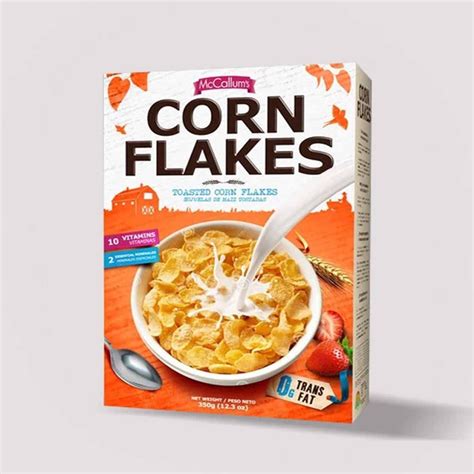 Custom Corn Flakes Box Custom Packaging And Boxes Custom Printed