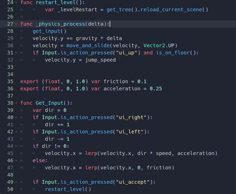 Need Help With Trying To Create A Restart Function For A 2d Platformer R Godot