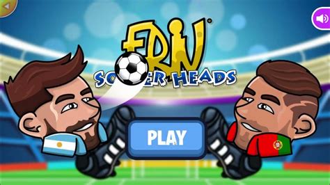 Frivgames Friv Soccer Head Footballgame Ronaldo Vs Messi In