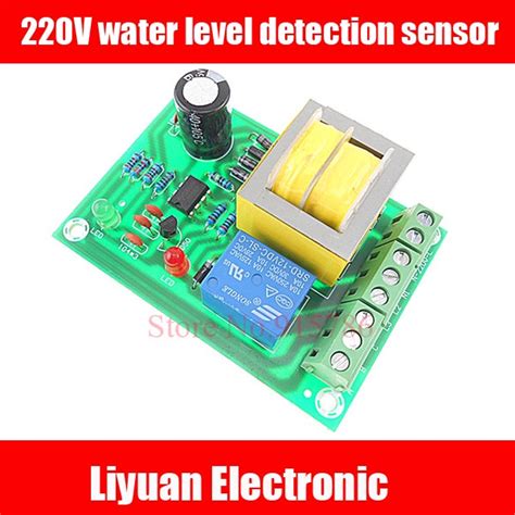 220v Water Level Detection Sensor Level Controller Module Pool Automatic Pumpe Drainage