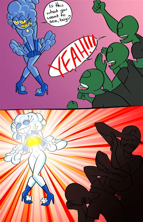 Rule 34 713 Blinding Light Cartoon Network Cloud Cloud Girl Cloud Humanoid Flashing Flashing