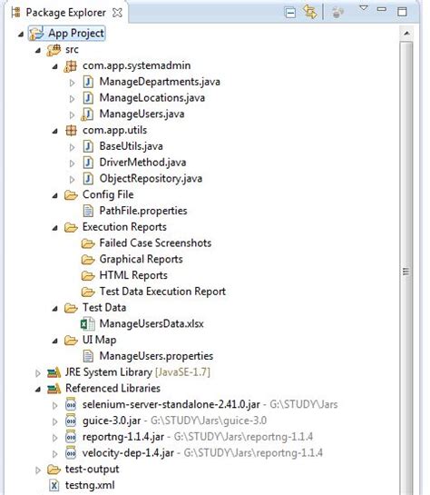 selenium automation framework example automation selenium framework
