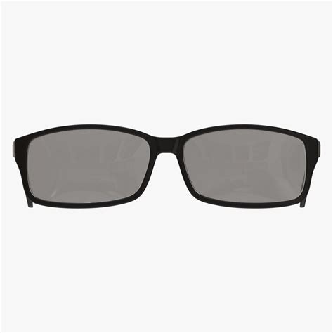 Modern Cat Eye Shaped Glasses 3d Model Download Accessories On