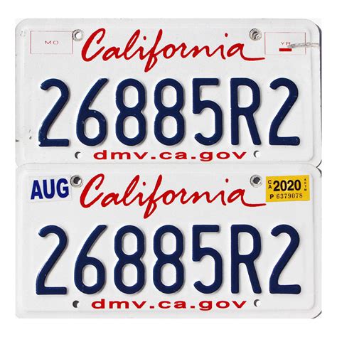 California Truck License Plate Format Pfplcp
