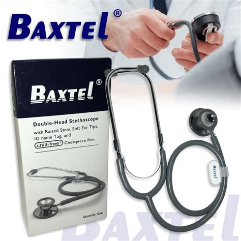 Baxtel Dual Head Stethoscope Health And Nutrition Medical Supplies