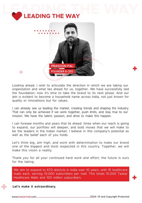 A Long Way Ahead Taskar Indias 1st Healthcare Mall Prasoon Pal
