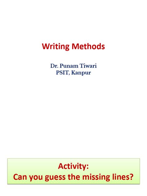 Lecture 5 Paragraph Writing Tools And Methods Pptx Pdf Paragraph Deductive Reasoning