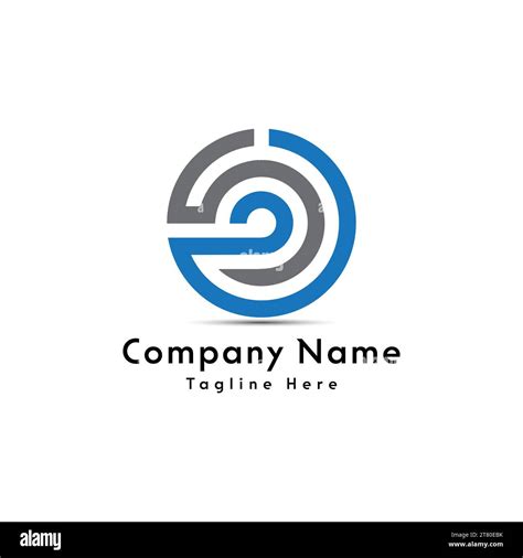 Sd Letter Round Shape Logo Design Stock Vector Image And Art Alamy