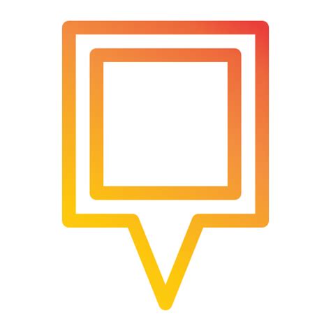 Pin Generic Gradient Icon
