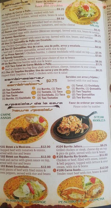 Online Menu Of Don Chuy Taqueria Restaurant Cambridge Maryland 21613