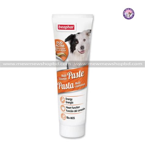 Beaphar Duo Active Multi Vitamin Paste For Dogs 100g Mewmewshopbd