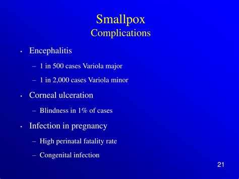 Ppt Smallpox Transmission Symptoms And Management Powerpoint Presentation Id 9634362