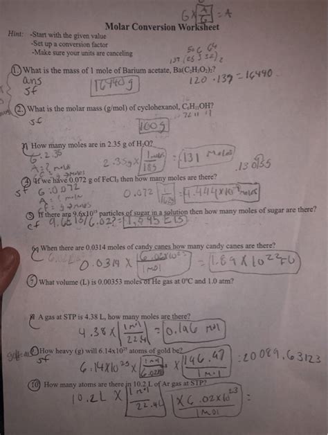 Recipe Conversion Worksheet Answer Key Printable Word Searches