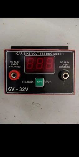 Led 6v Car Bike Volt Battery Testing Meter At ₹ 3500piece In New Delhi