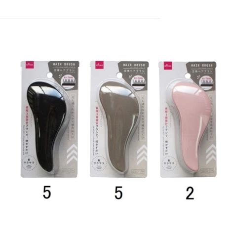 Daiso Hair Brush Hair Comb Random Colour Shopee Malaysia