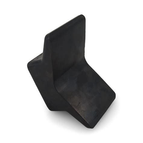 4 Inch Heavy Duty Rubber Boat V Shape Bow Stop 22396