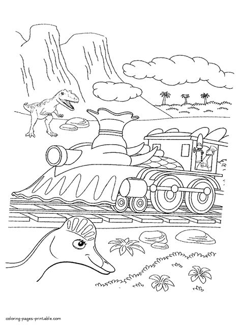 Free Printable Dinosaur Train Coloring Pages Free Printable Templates