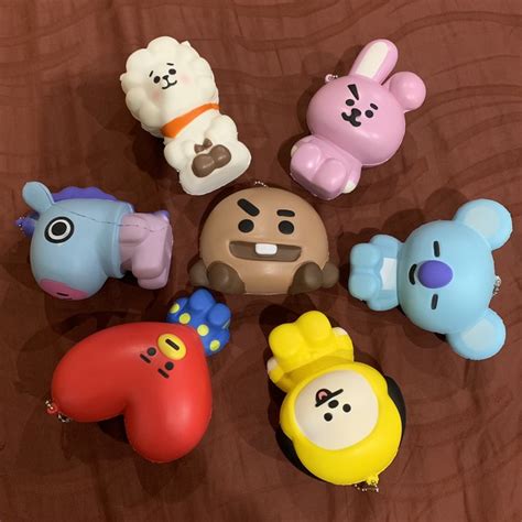 Jual Promo Squishy Bt21 Bt 21 Bts Army Tata Chimmy Cooky Shooky Koya