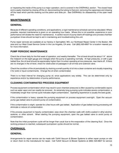 When Reassembling Do Not