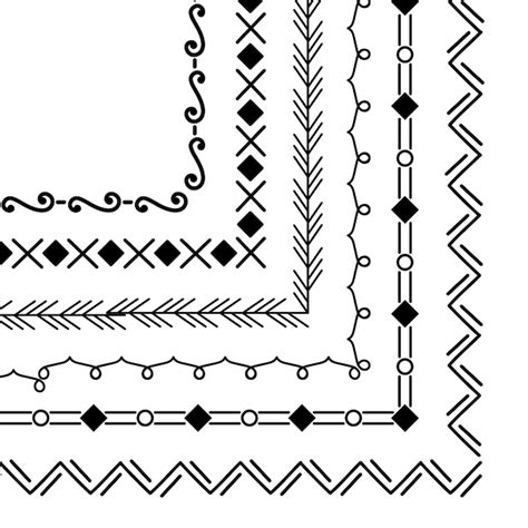 Premium Vector Vector Illustration Of Decorative Frames