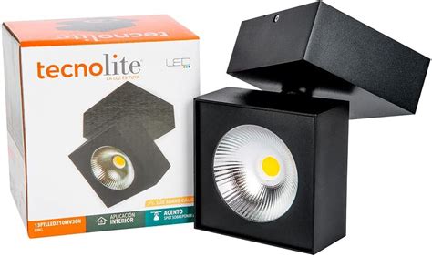 Tecnolite Lámpara Spot Led De Sobreponer Dirigible 13 W Luz Suave