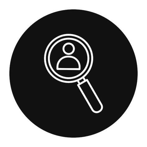 Premium Vector Find User Vector Illustration