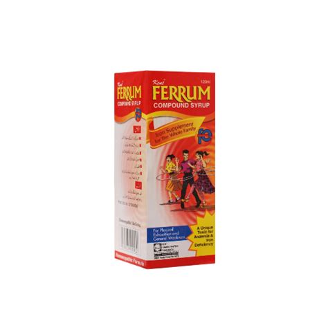 Ferrum Compound Syrup Kent Pharma