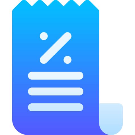 Bill Basic Gradient Gradient Icon