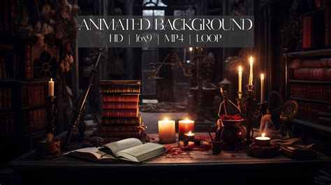 Horror Scary Stream Overlay Spooky Animated Background Twitch Overlay