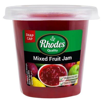 Rhodes Mixed Fruit Jam Cup 290g Pnp